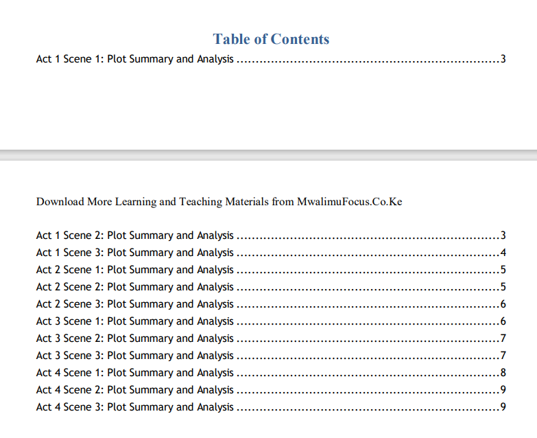 The Samaritan Setbook Summary Notes The Samaritan Setbook Summary Notes